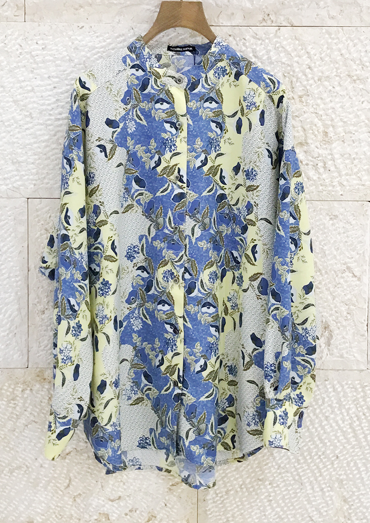 NOMBRE IMPAIR/FIL DE FER/Blanc Bleu Minuit ｜ハミルトンエッセンス