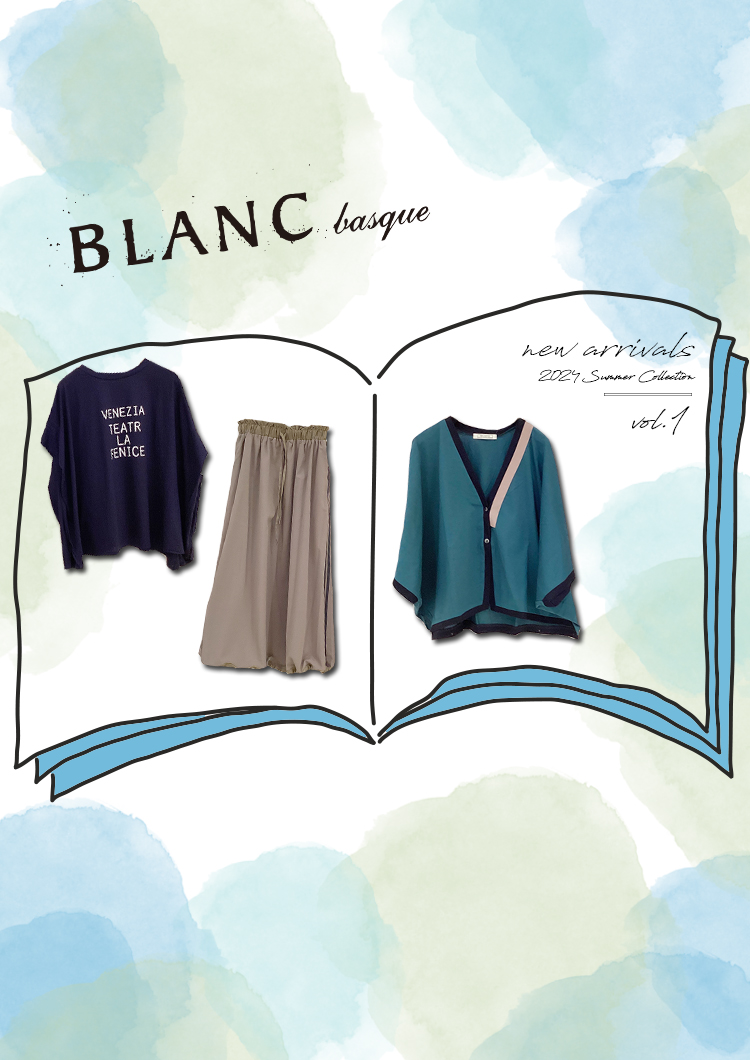 BLANC basque アパレル 新作 ｜ハミルトンエッセンス