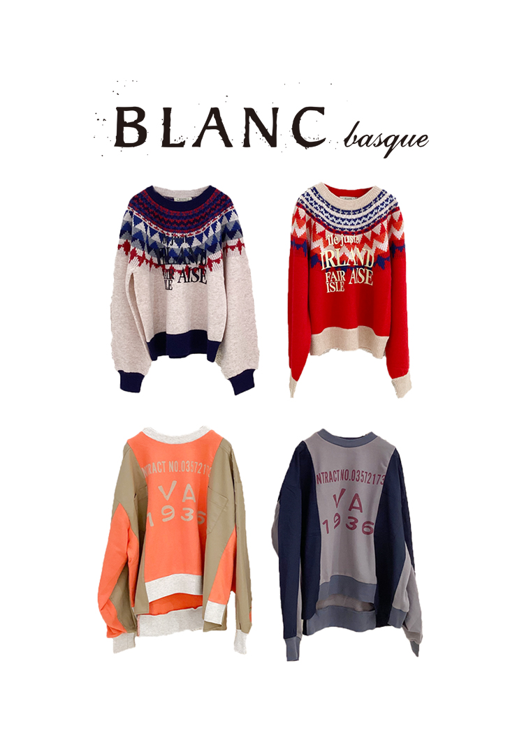 BLANC basque アパレル 新作 ｜ハミルトンエッセンス